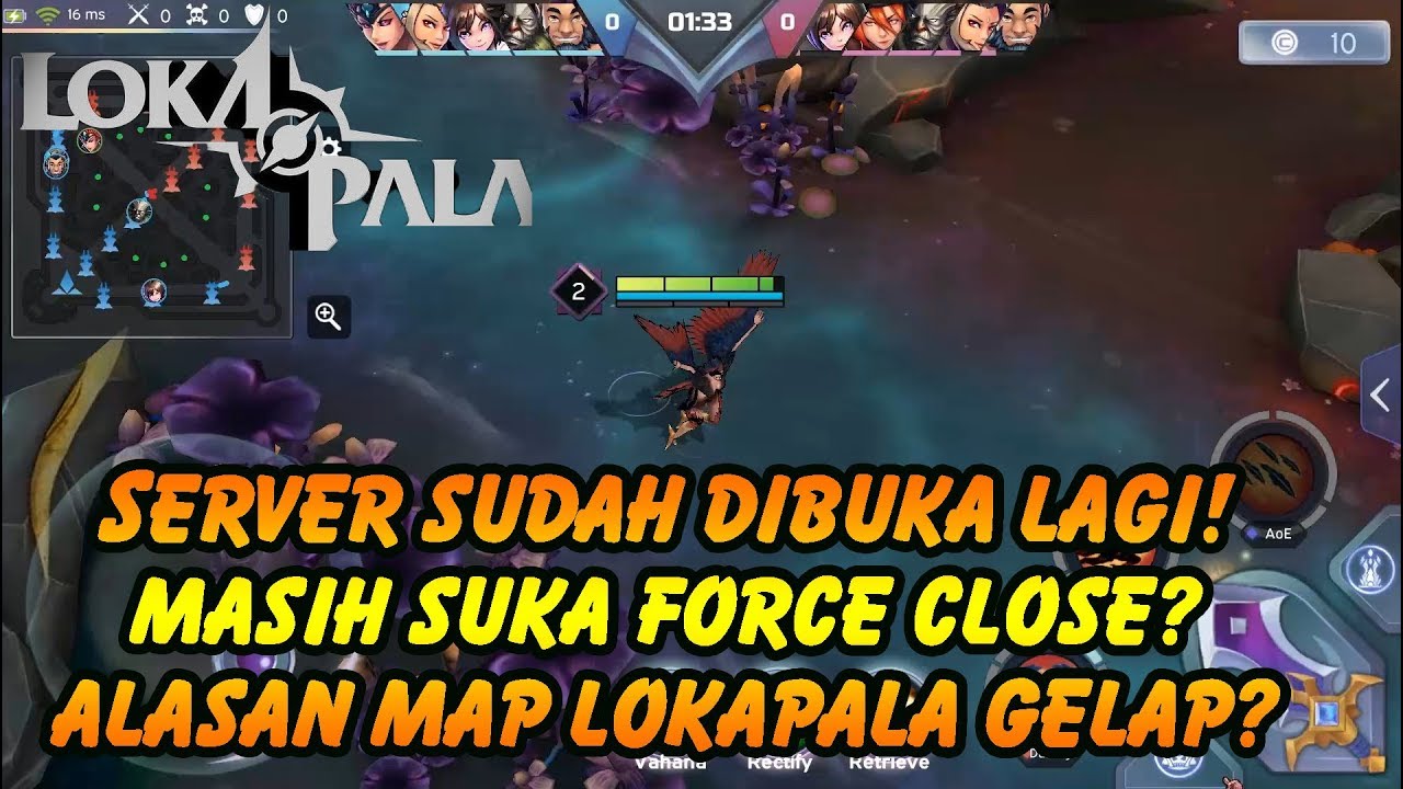 Alasan Developer LOKAPALA Menggunakan Map Gelap? Server Maintenance ...