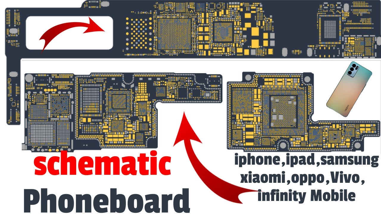 All latest Mobile Models Schematic Tool 2022 Phone Board | FirmwareX ...