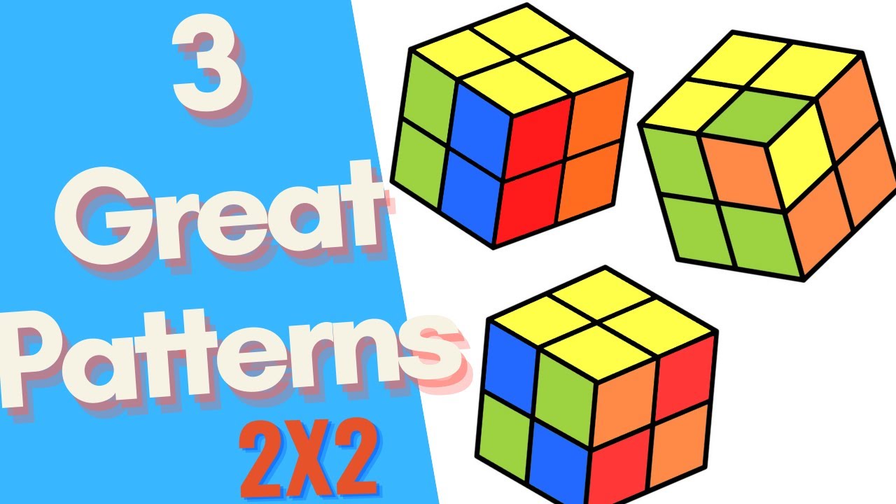 3 Amazing Patterns on the 2x2 Rubik's Cube | Easy and Cool - YouTube