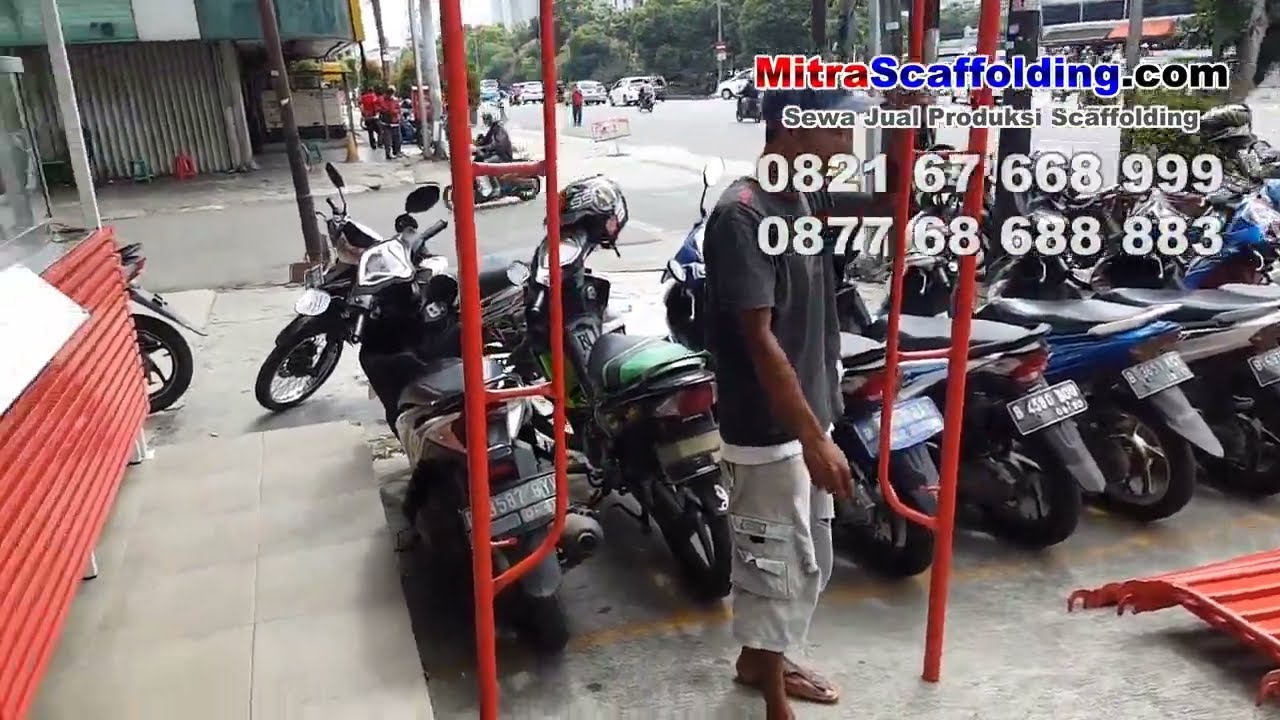 MitraScaffolding.com - Cara Pasang Scaffolding / Perancah / Steger - YouTube