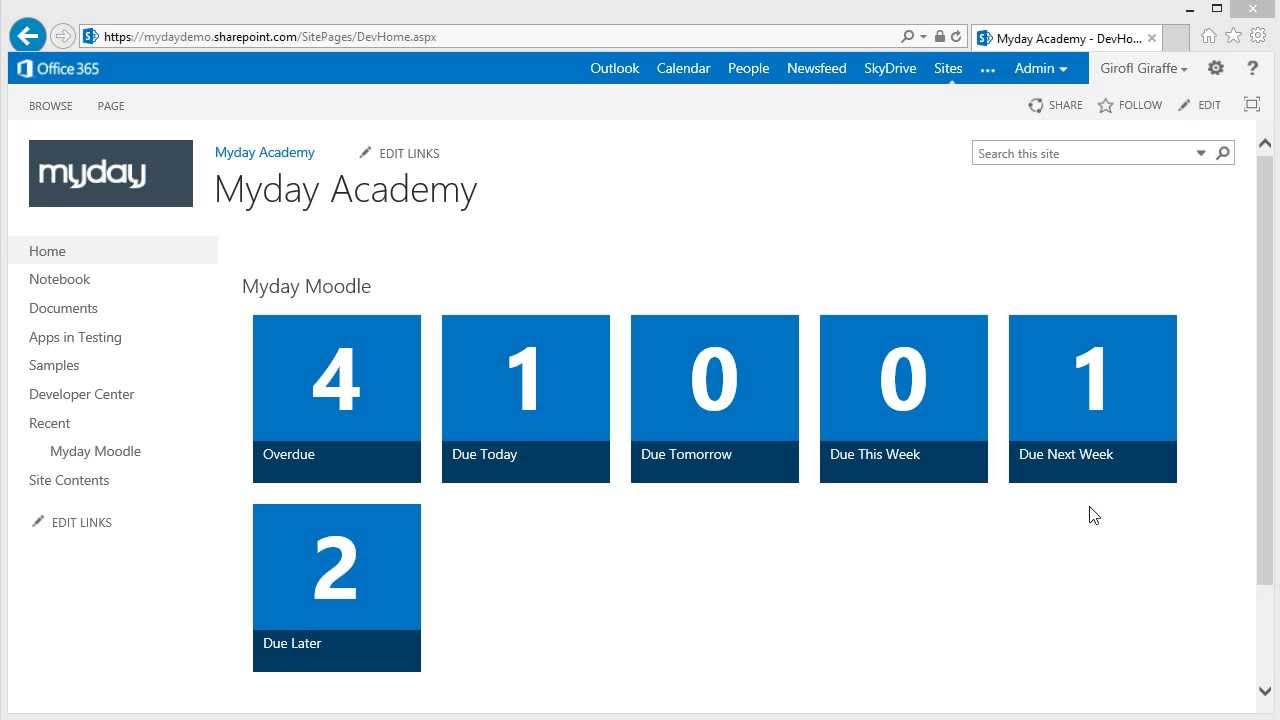 Myday Moodle Preview - YouTube