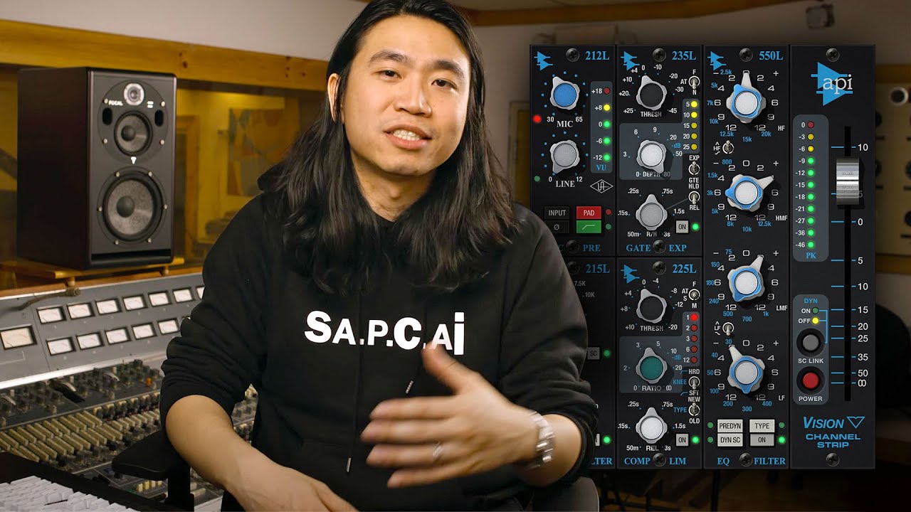 How Will Yip Gets Killer Rock Guitar Tones with the API Vision Channel ...