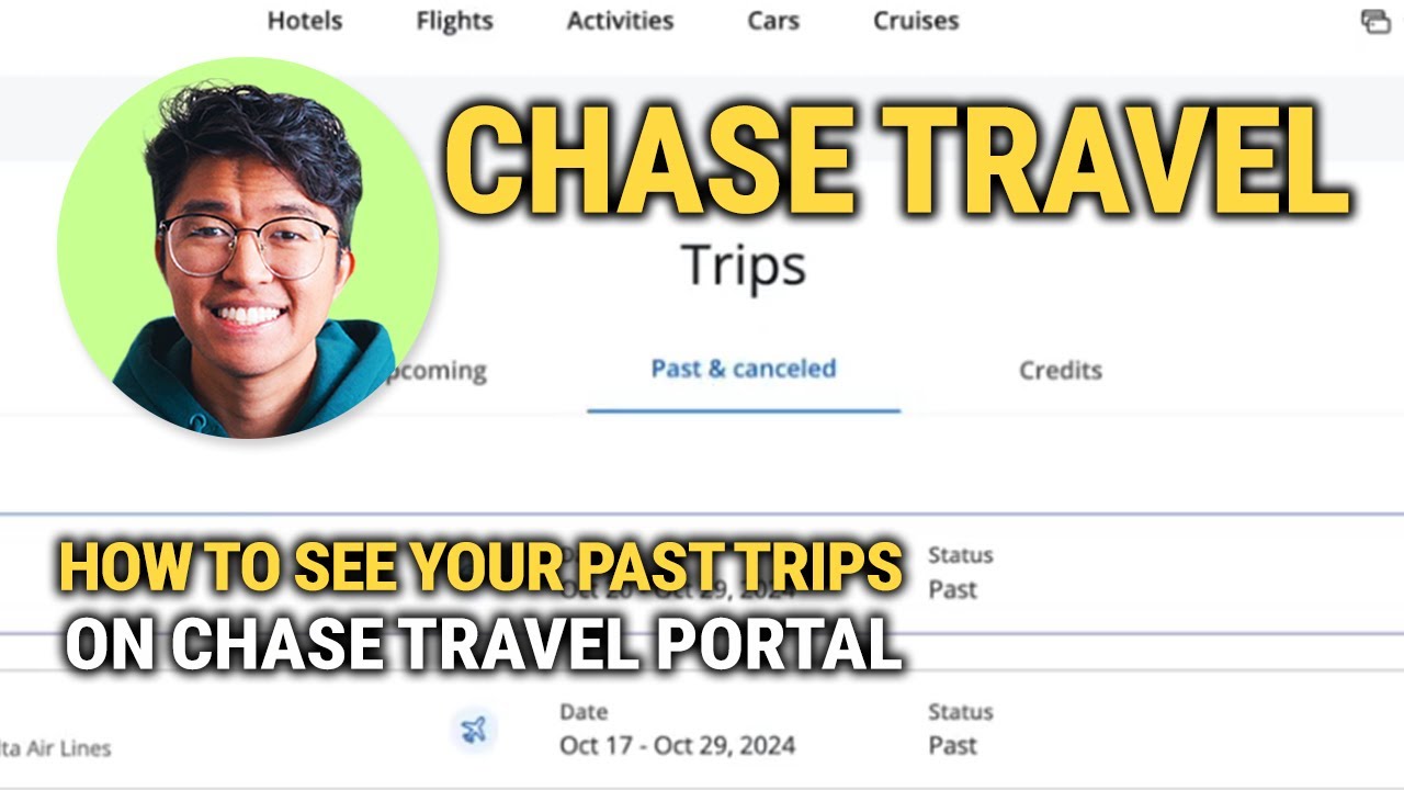 How To See Your Past Trips On Chase Travel Portal: EASY Guide! - YouTube