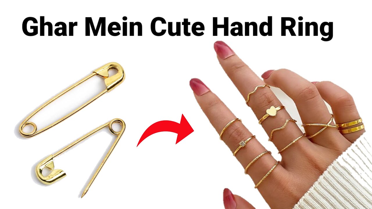 DIY Ring Idea/How to make Ring/Handmade Ring/DIY Ring/Couple Love Rings ...