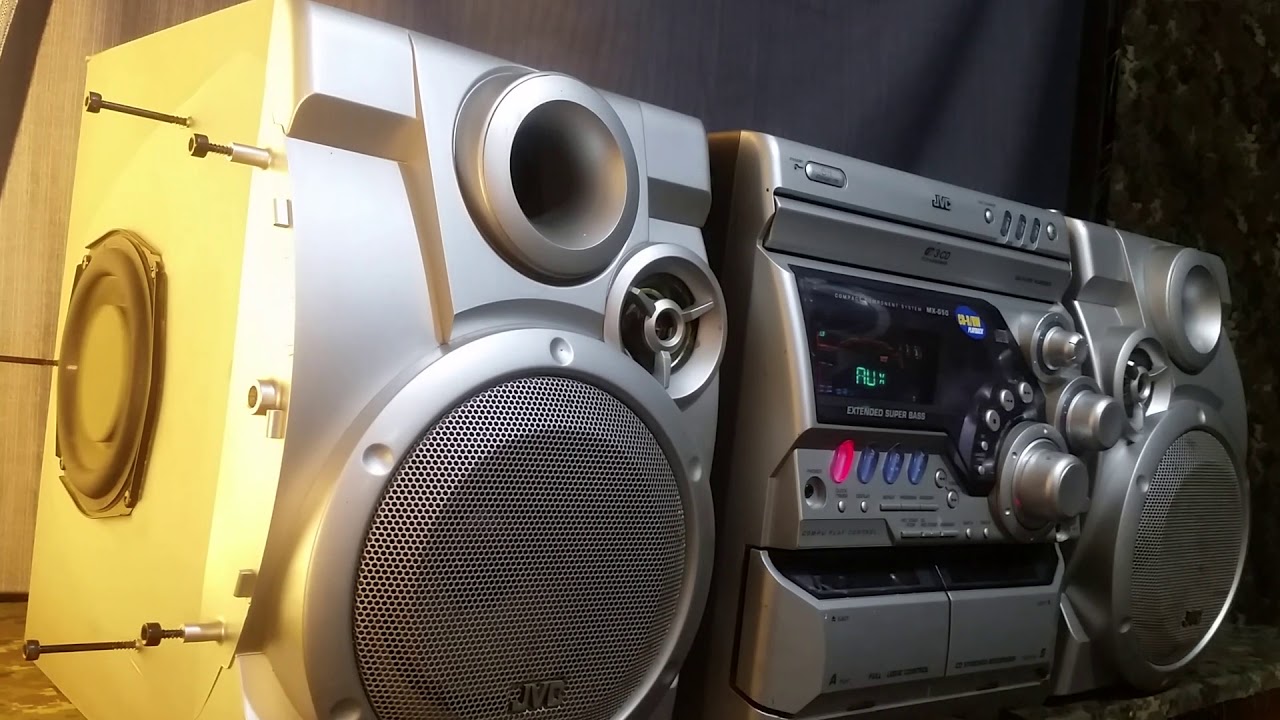 Jvc Mx-G50 (Late Nite - Three 6 Mafia) - YouTube