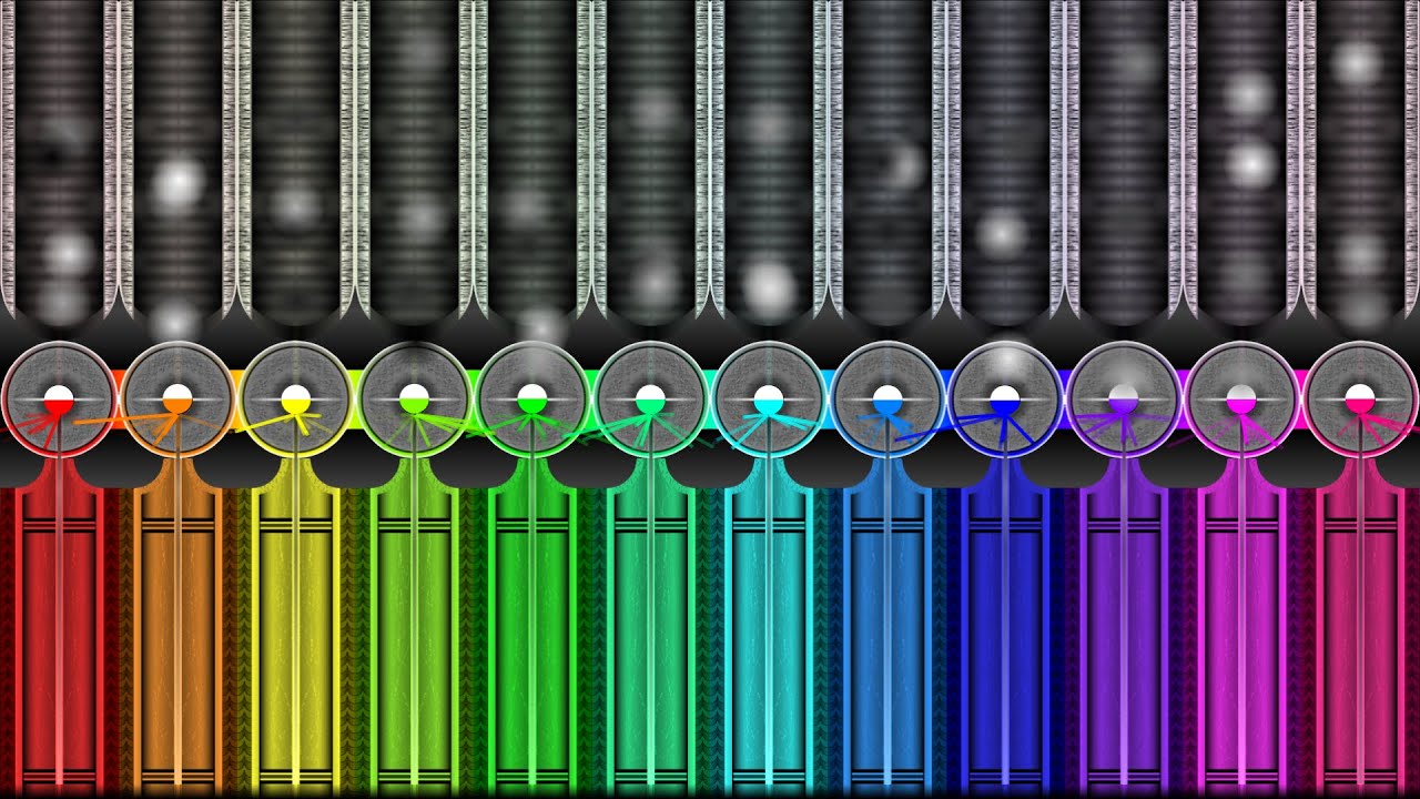 Color Adjustment :|: Algodoo Marble Race - YouTube