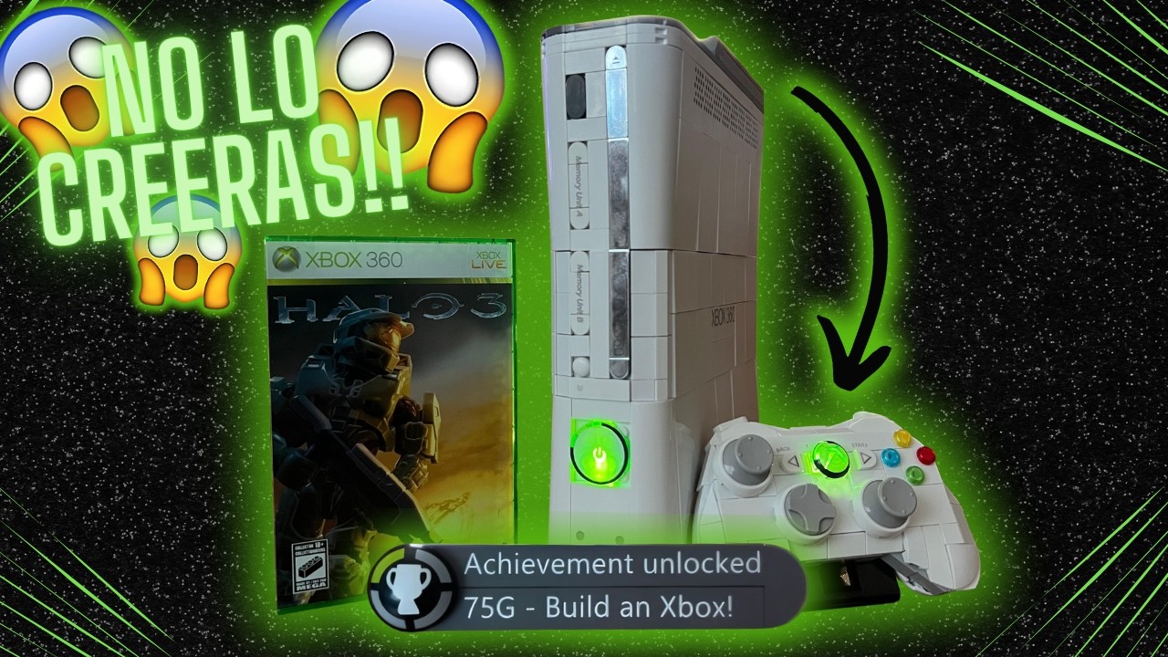 ¿VALE LA PENA esta XBOX 360 DE MEGA BLOCKS?? - YouTube