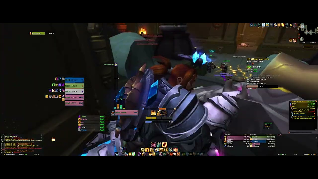 Uldaman: Legacy of Tyr M+ 20 (DF S2) Protection Paladin (FORTIFIED ...