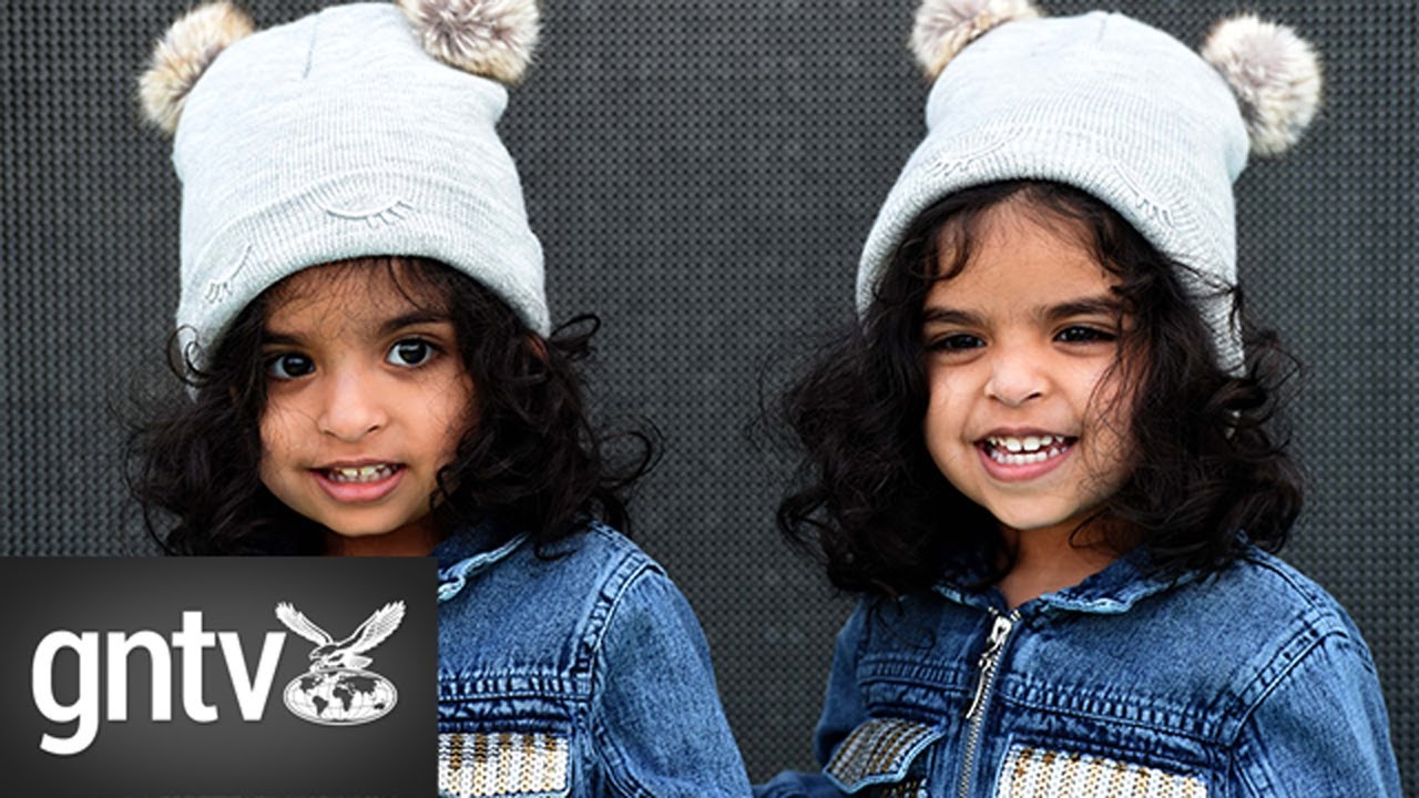 Twins and triplets converge under the shadow of the mighty Burj Khalifa ...