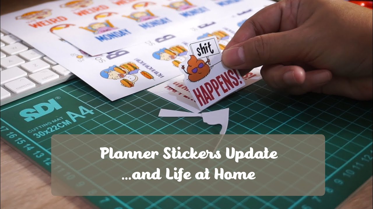 Planner Sticker Update -- Life at Home - YouTube