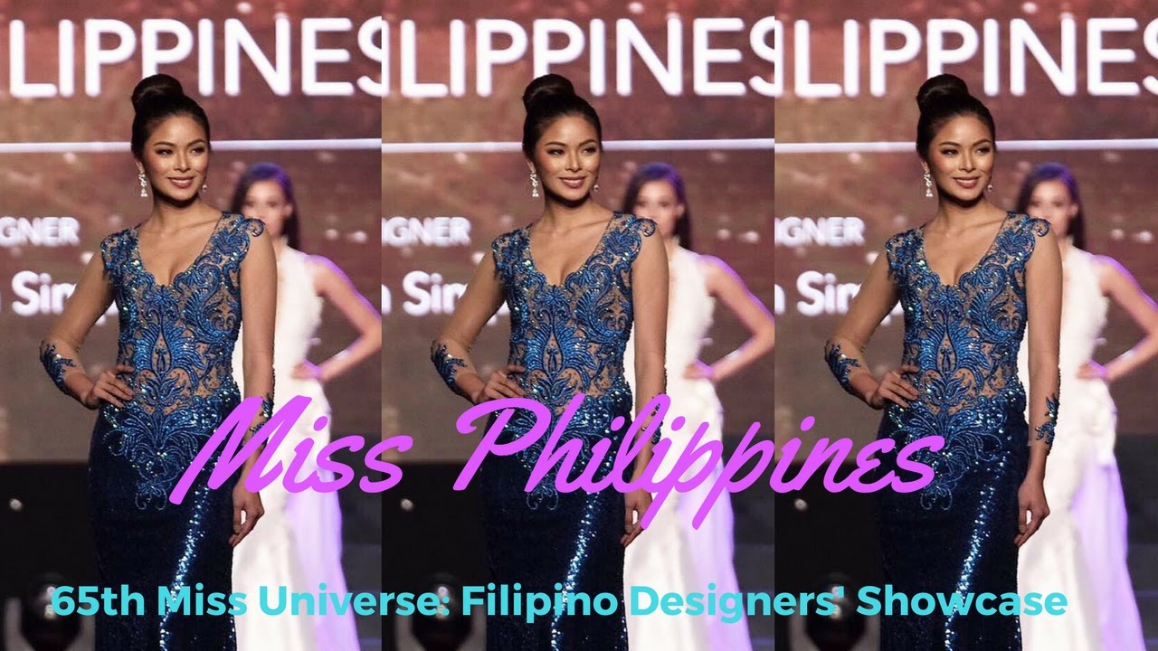 Miss Philippines Maxene Medina | 65th Miss Universe: Filipino Designers ...