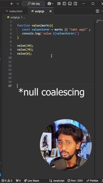 Javascript Interview Questions Day 13 Fixing The Bug Javascript Html Css Youtube