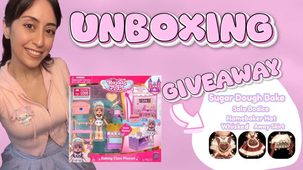 Royale Baking Class Playset Unboxing & Giveaway! - YouTube