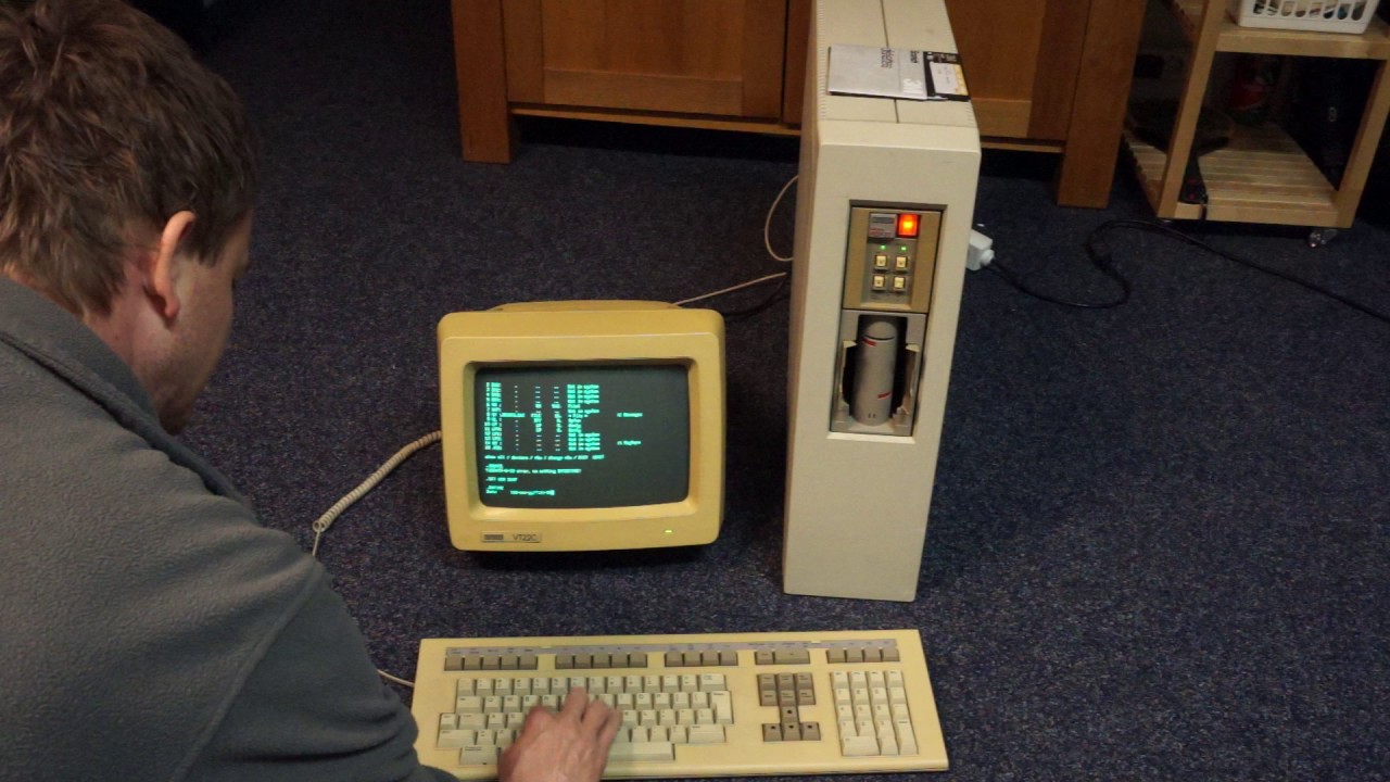 Dec Digital Micro Pdp11 Booting Rt11 Youtube