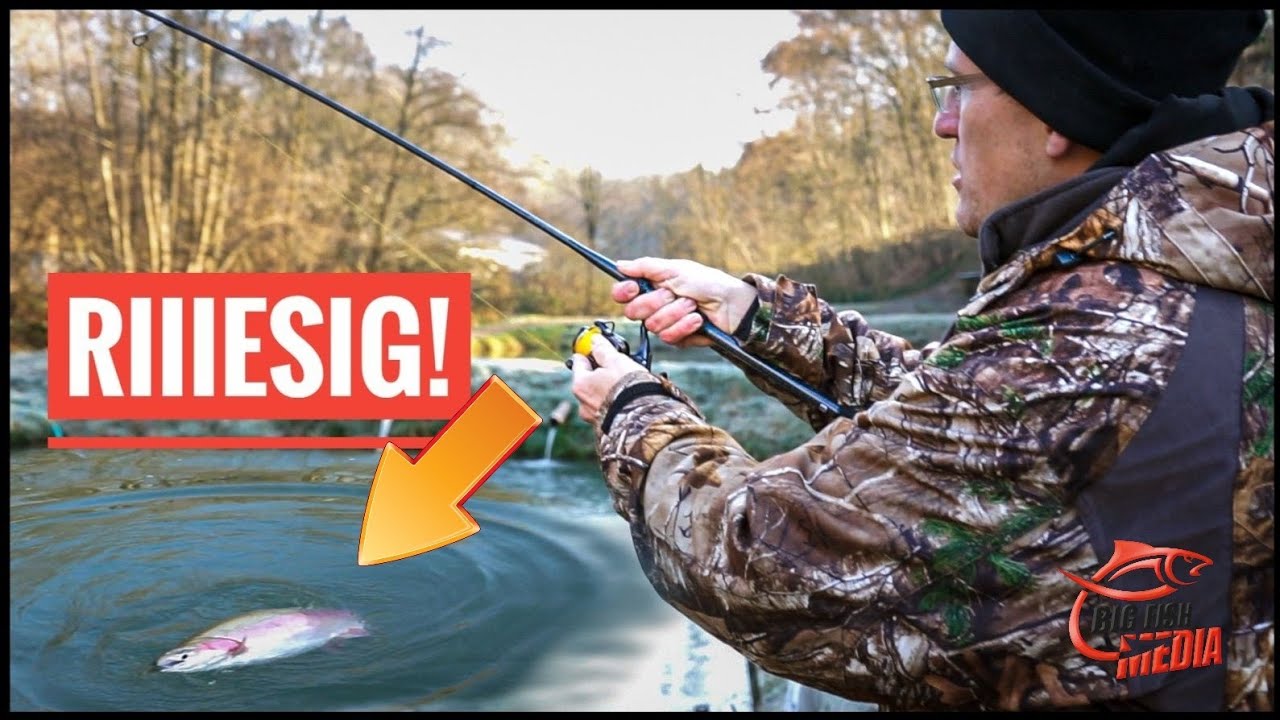 GREWALD am LIMIT ! Mega WINTER-FORELLE mit Doppel-Taktik - Mit ...