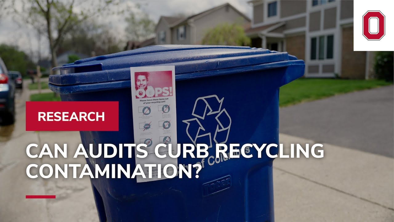 Research: Can audits curb recycling contamination? - YouTube