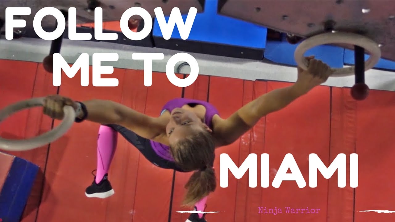 Erster Tag in Miami - Training im Ninja Warrior Gym - YouTube