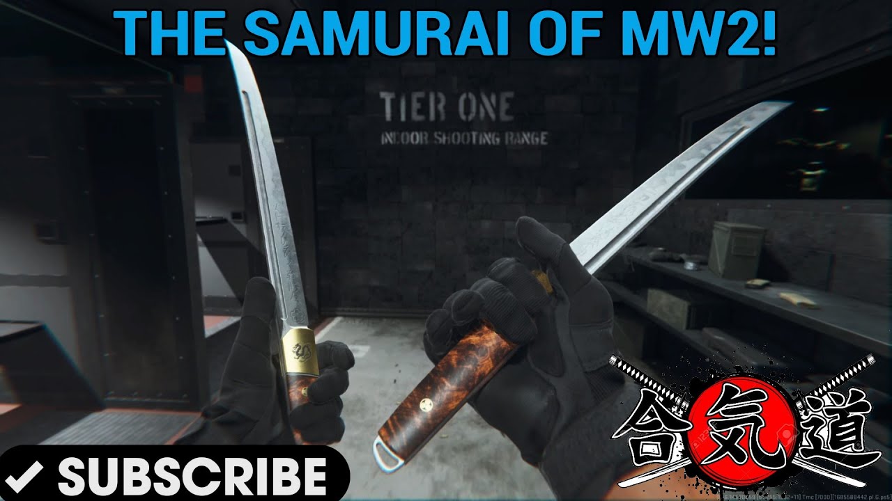 THE SAMURAI OF COD MW2! DUAL KODACHIS 4K GAMEPLAY! - YouTube