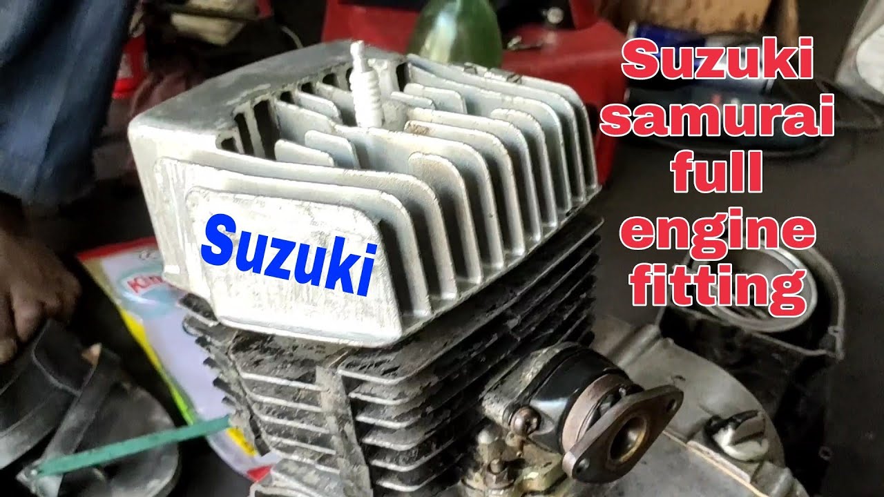 How to Suzuki samurai full engine setting - YouTube