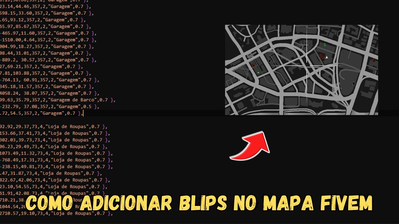 [TUTORIAL FIVEM] Como adicionar BLIPS no MAPA no seu servidor de fivem ...