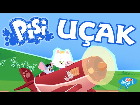 Pepee 'nin Arkadaşı Pisi Öğreniyor - Uçak - Düşyeri