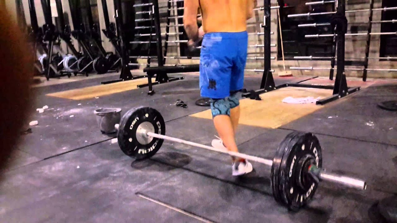 Randal Lane Full Snatch Max Lift Masters Qualifier 203# - YouTube