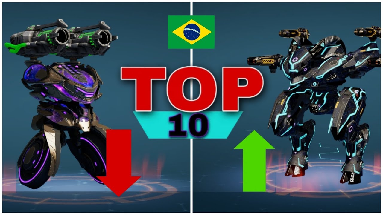 War Robots!! Top 10 Robôs Meta do Mês de Abril + Top 5 Titãs - YouTube