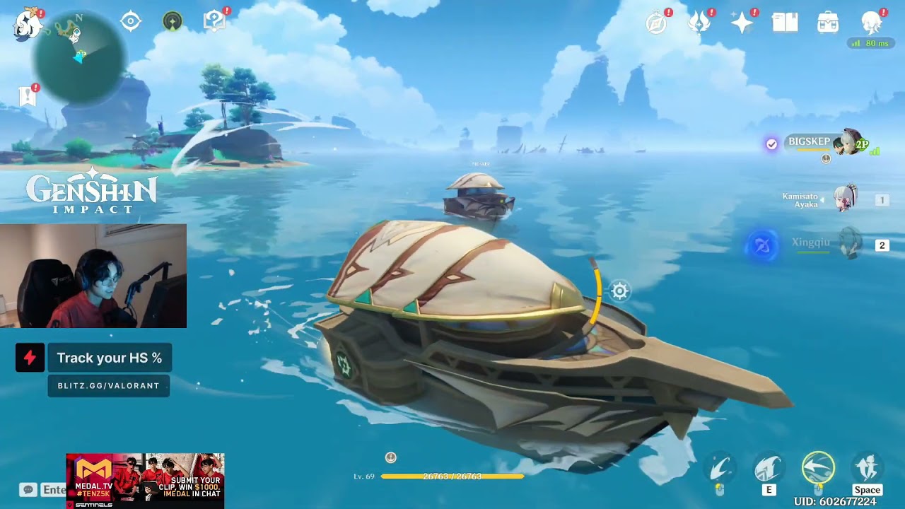 Tenz and Kyedae on Genshin Impact - YouTube