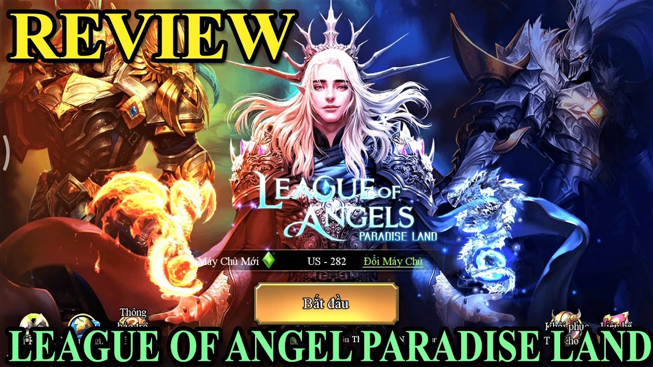 Review Game League of Angel Paradise Land | Văn Hóng - YouTube