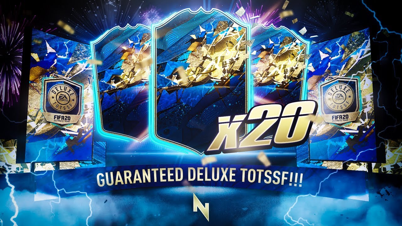 20 x GUARANTEED DELUXE TEAM OF THE SEASON PACKS!!! - FIFA 20 Ultimate ...