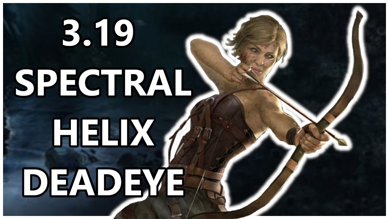 3.19 Spectral Helix Deadeye League Starter | Path of Exile Lake of ...