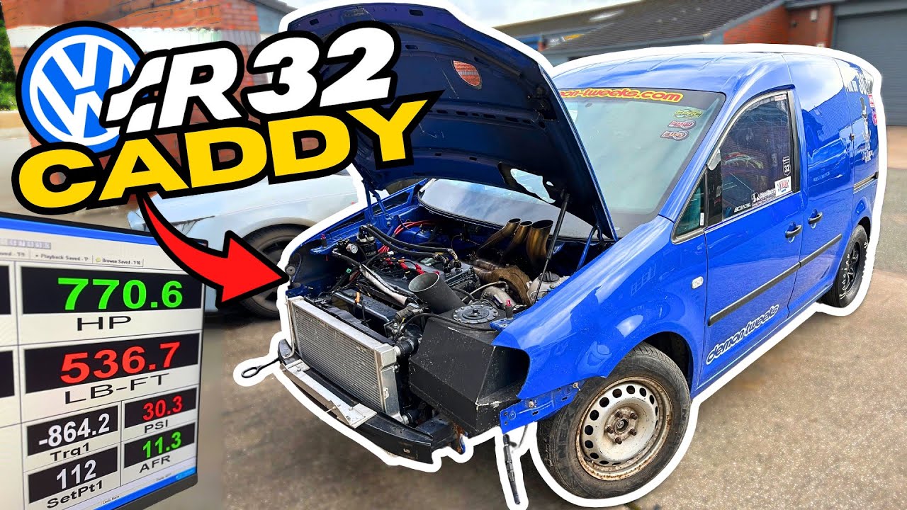 ULTIMATE VW CADDY SLEEPER HITS THE DYNO! - YouTube