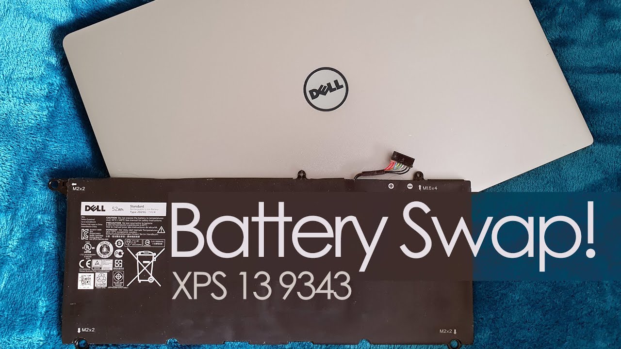 New Life to an Old Laptop | Dell XPS 13 Battery Replacement - YouTube