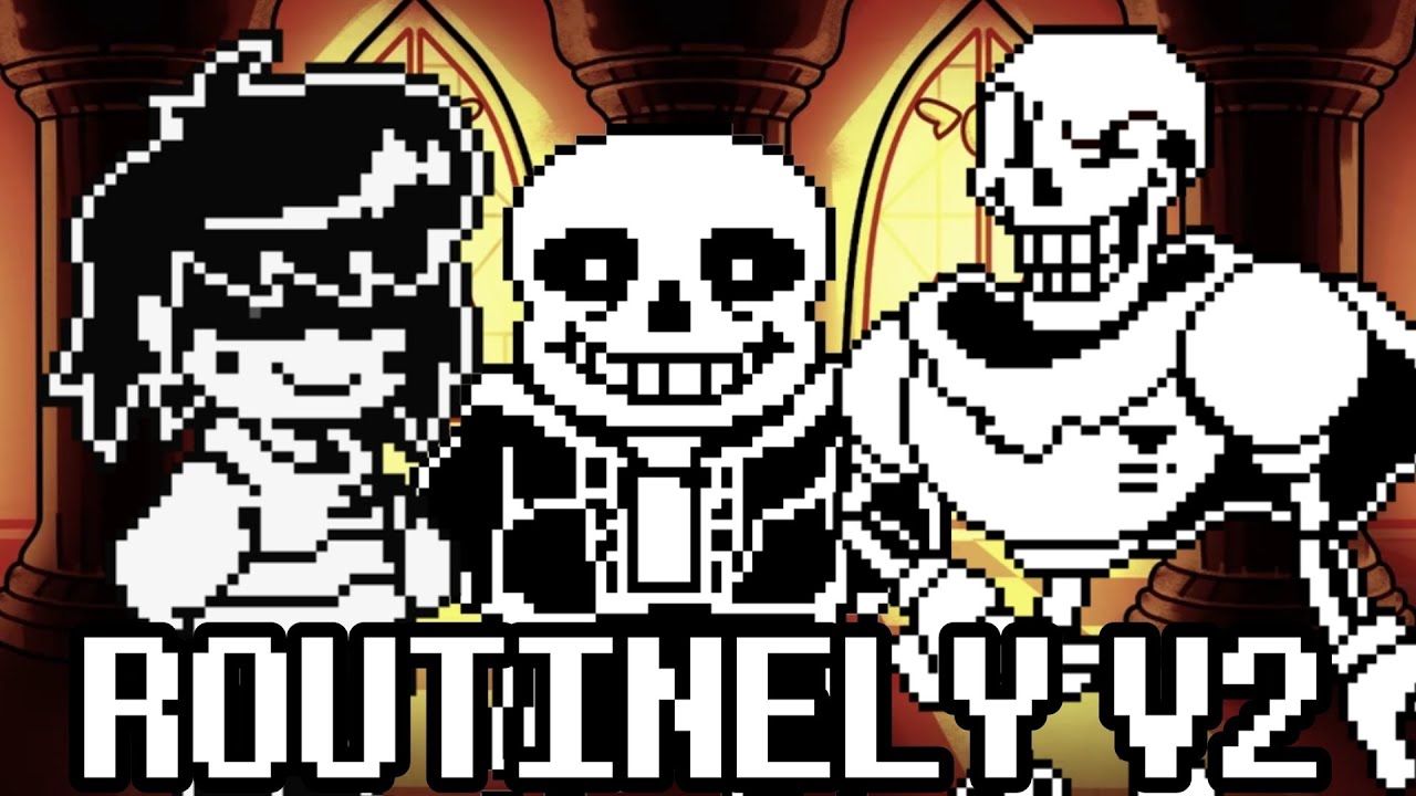 Routinely V2 (Sanstional V2 but Chara and Papyrus sings it) - YouTube