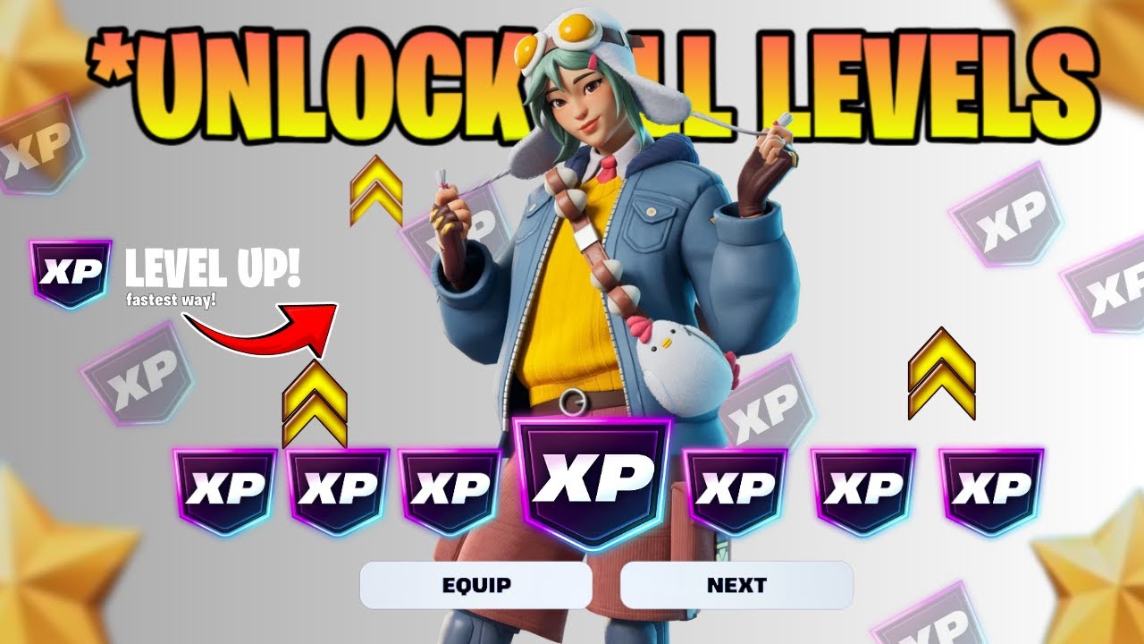 *NEW* FORTNITE XP MAP To LEVEL UP FAST in chapter 6 Season 3 (EARN XP ...