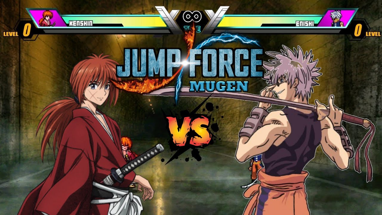 Kenshin Himura Vs Enishi Yukishiro | Anime Mugen | Jump Force Mugen ...