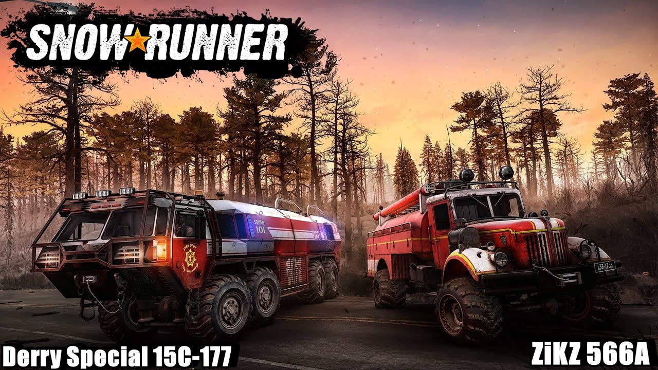 SnowRunner - Season 9 | Derry Special 15C-177 | ZiKZ 566A - GAMEPLAY ...