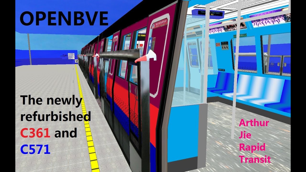 [OpenBVE][AJRT][Trailer] The Refurbished C361 and C571 - YouTube