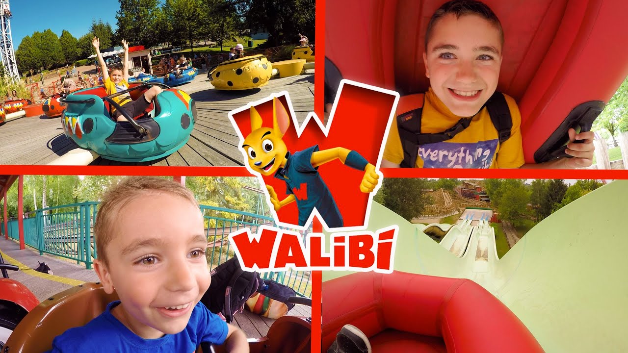 VLOG - Manèges et Sensations entre Frères à WALIBI Parc d'Attractions ...