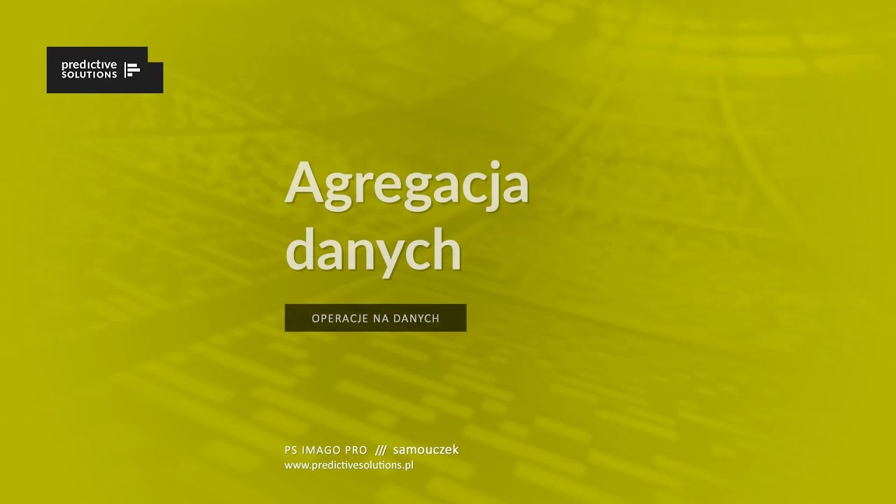 PS IMAGO PRO - Agregacja danych - YouTube