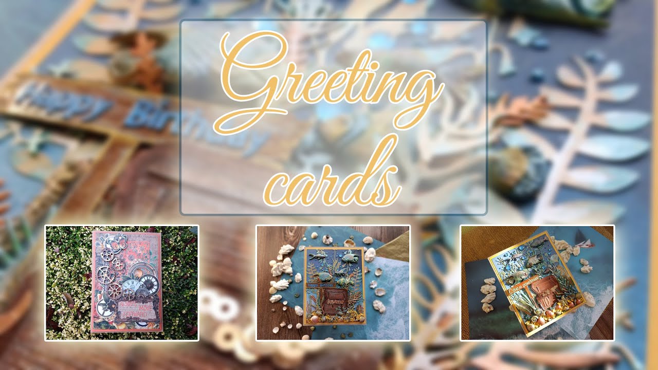 Greeting Cards / Scrapbooking / Marine Cards - YouTube