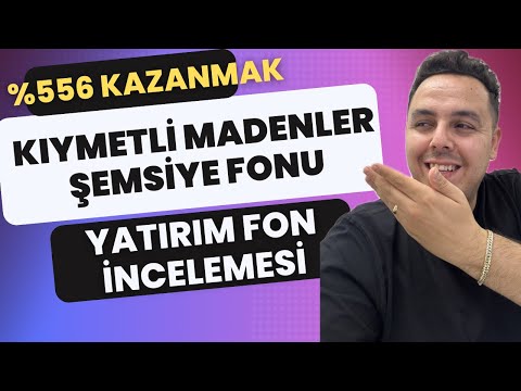 KIYMETLİ MADENLER FONU | YATIRIM FON İNCELEMESİ #yatırımfonu