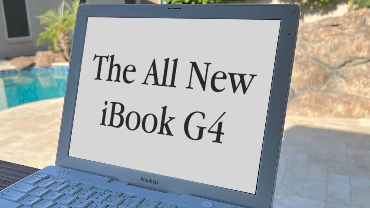 iBook G4 Ad - YouTube