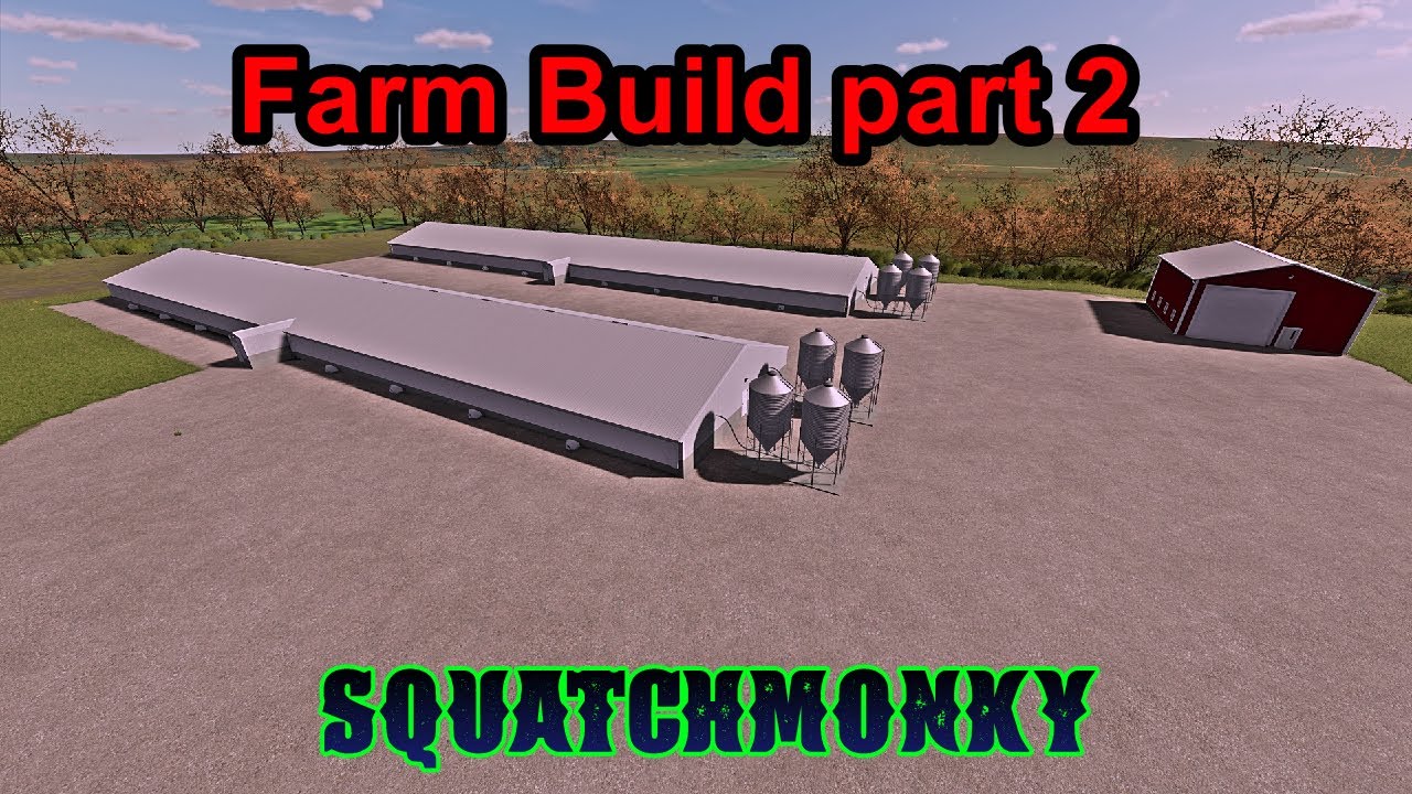 Building a new farm Part 2 | Farming Simulator 22 - YouTube