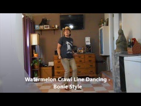 Watermelon Crawl Line Dance Bonie Style (with tutorial) - YouTube