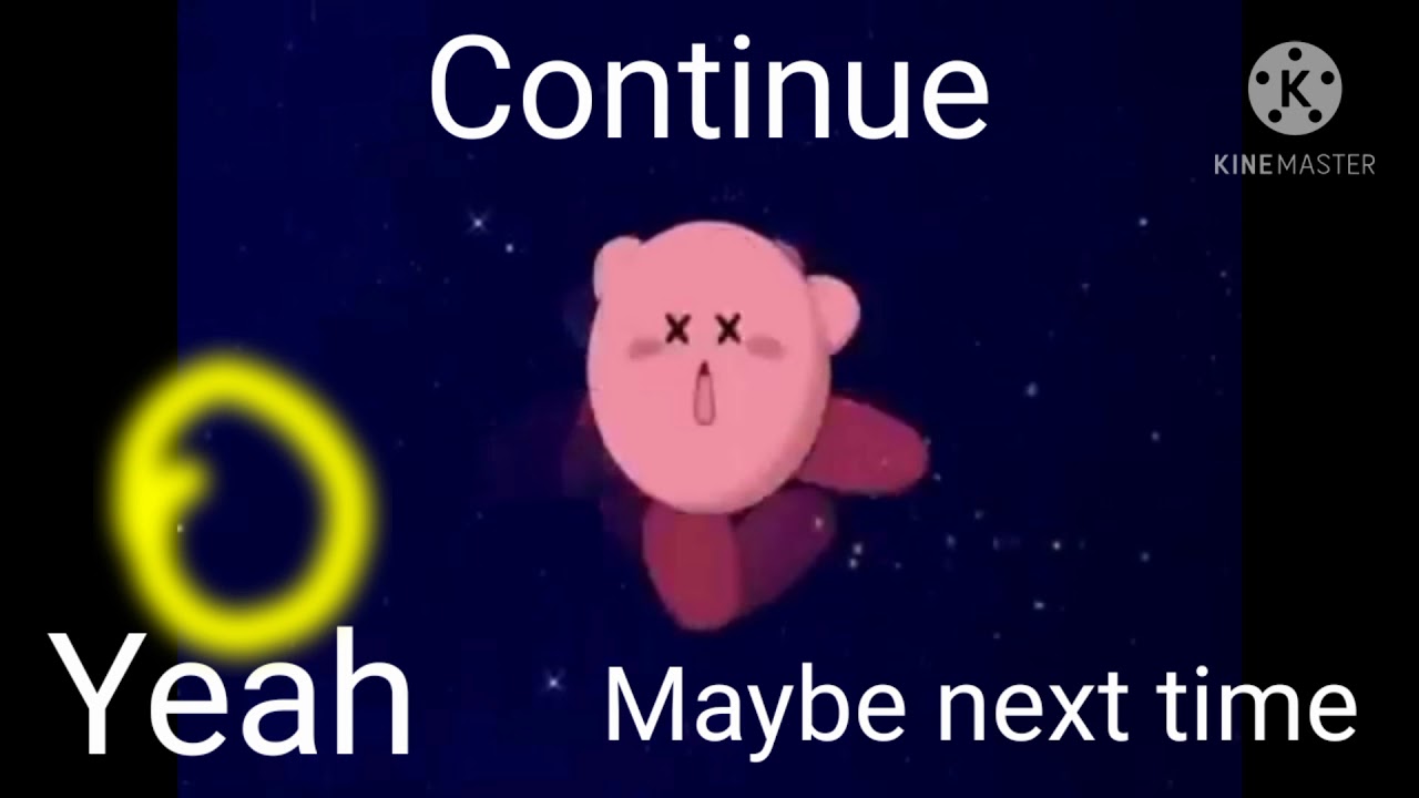 Kirby:Sprite Series Wii U bootleg game over - YouTube