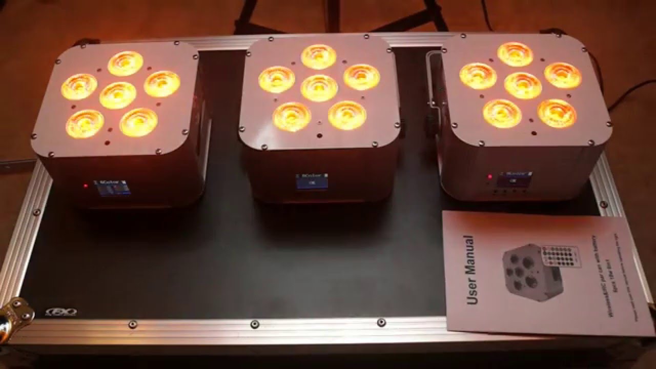 Overview of Guangzhou Maky Stage Light MQ-G119 Wireless battery powered ...