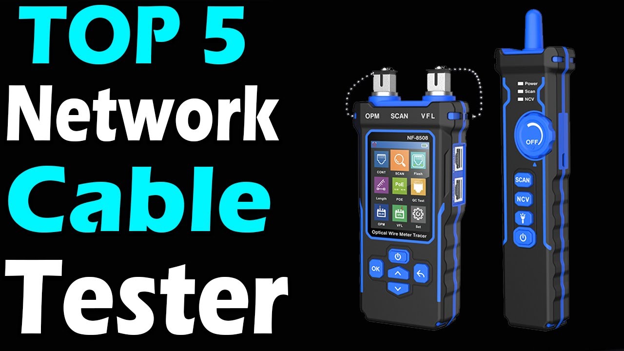TOP 5 Best Network Cable Tester Review In 2024 - YouTube