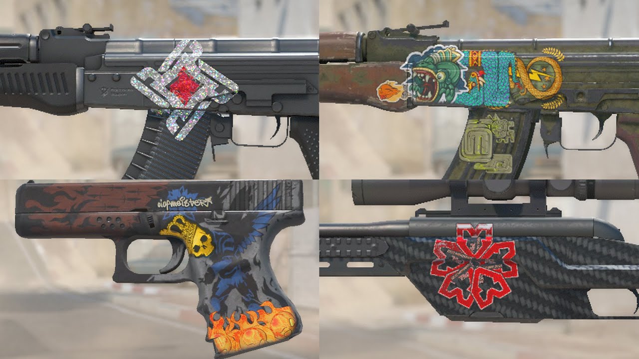 CS2 STICKER COMMUNITY IS COOKING INSANE WILD CRAFTS🔥-CS2 5x Sticker ...