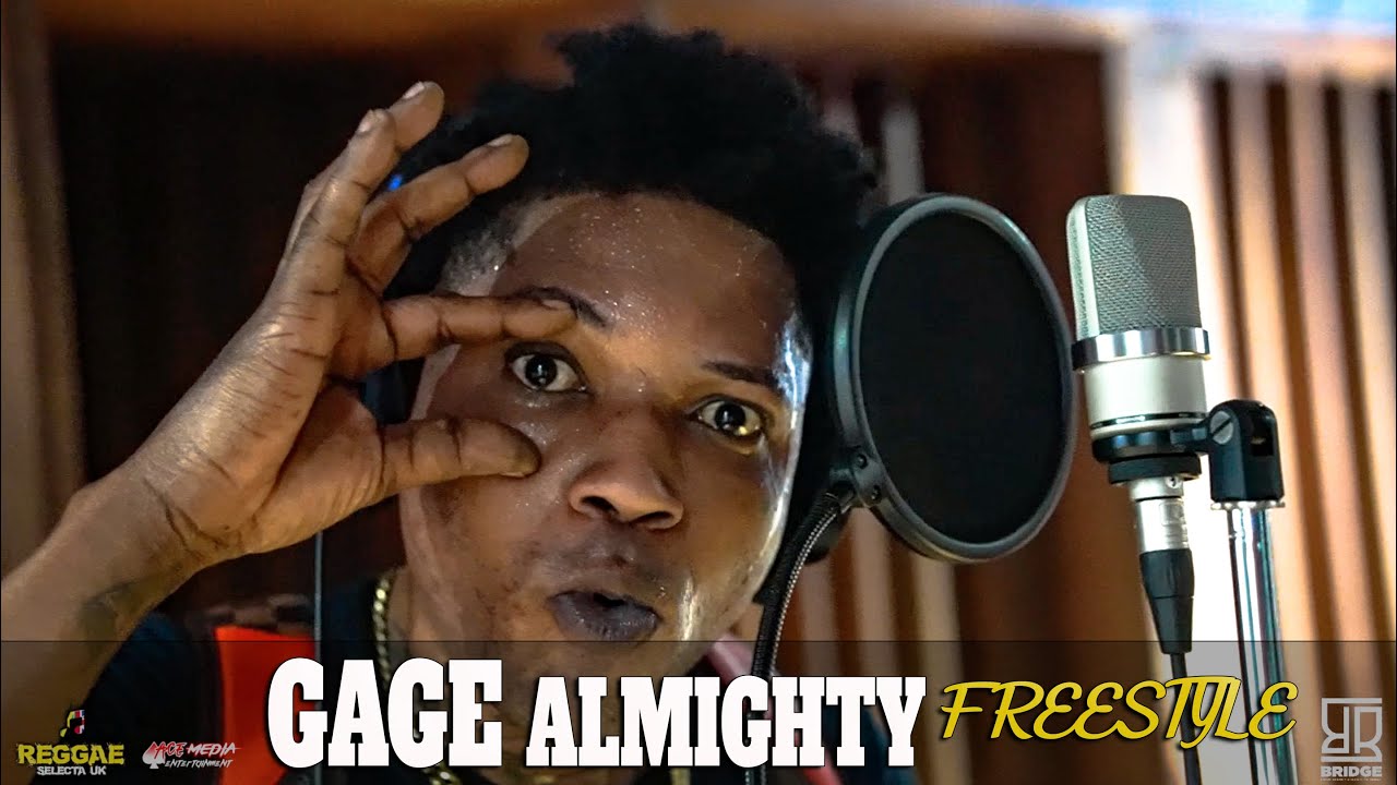Gage with an Explosive Freestyle | Dancehall Freestyle Settings - YouTube